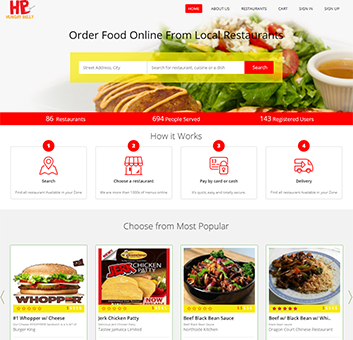 Hungry Belly- Online Fooddelivery – Kliento Technologies